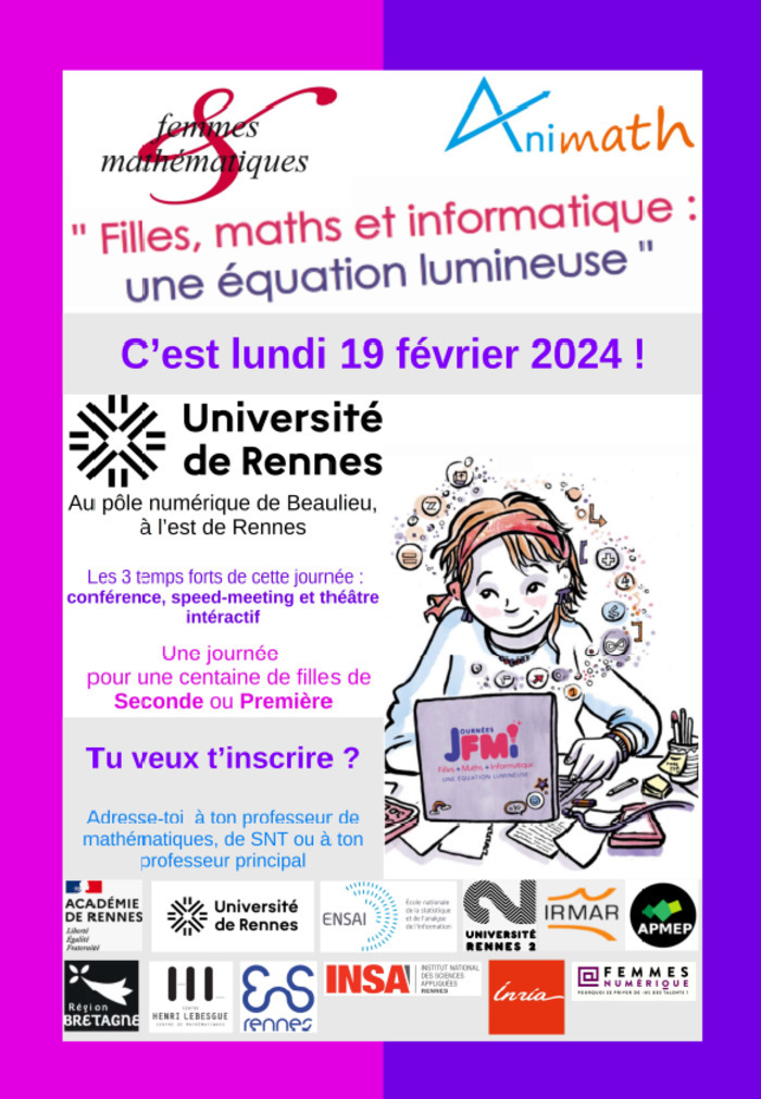 Filles et maths : une équation lumineuse ! - Lycée René Cassin